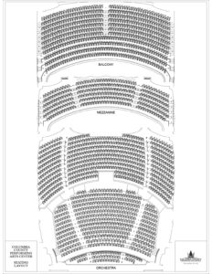 Seating Chart | CCPAC - Evans, GA